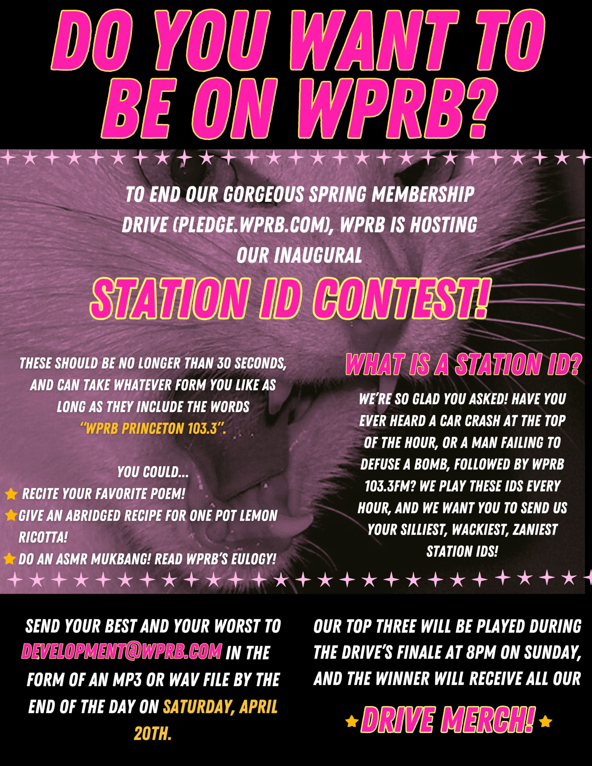 WPRB Station ID Contest! – WPRB 103.3 FM – Princeton, NJ