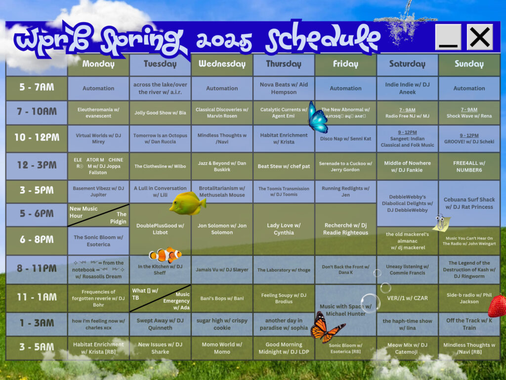 WPRB 103.3 FM – Princeton, NJ – Community Supported Independent Radio