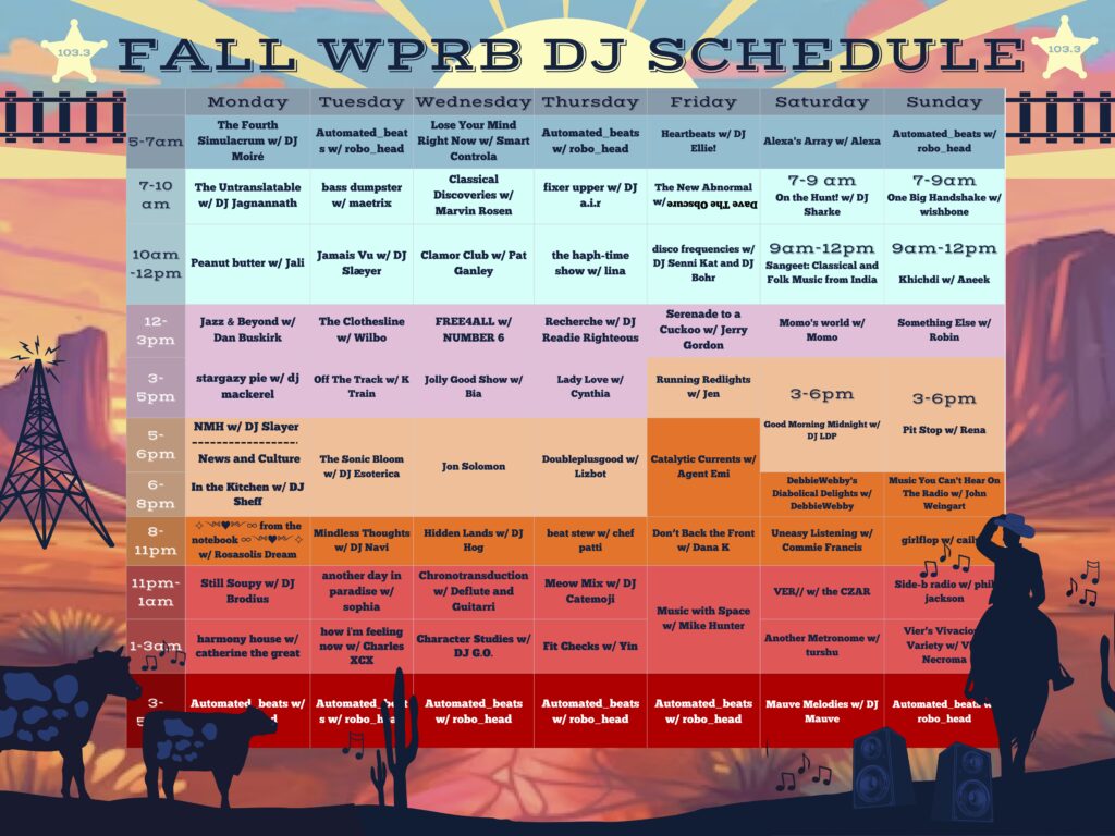 WPRB 103.3 FM – Princeton, NJ – Community Supported Independent Radio