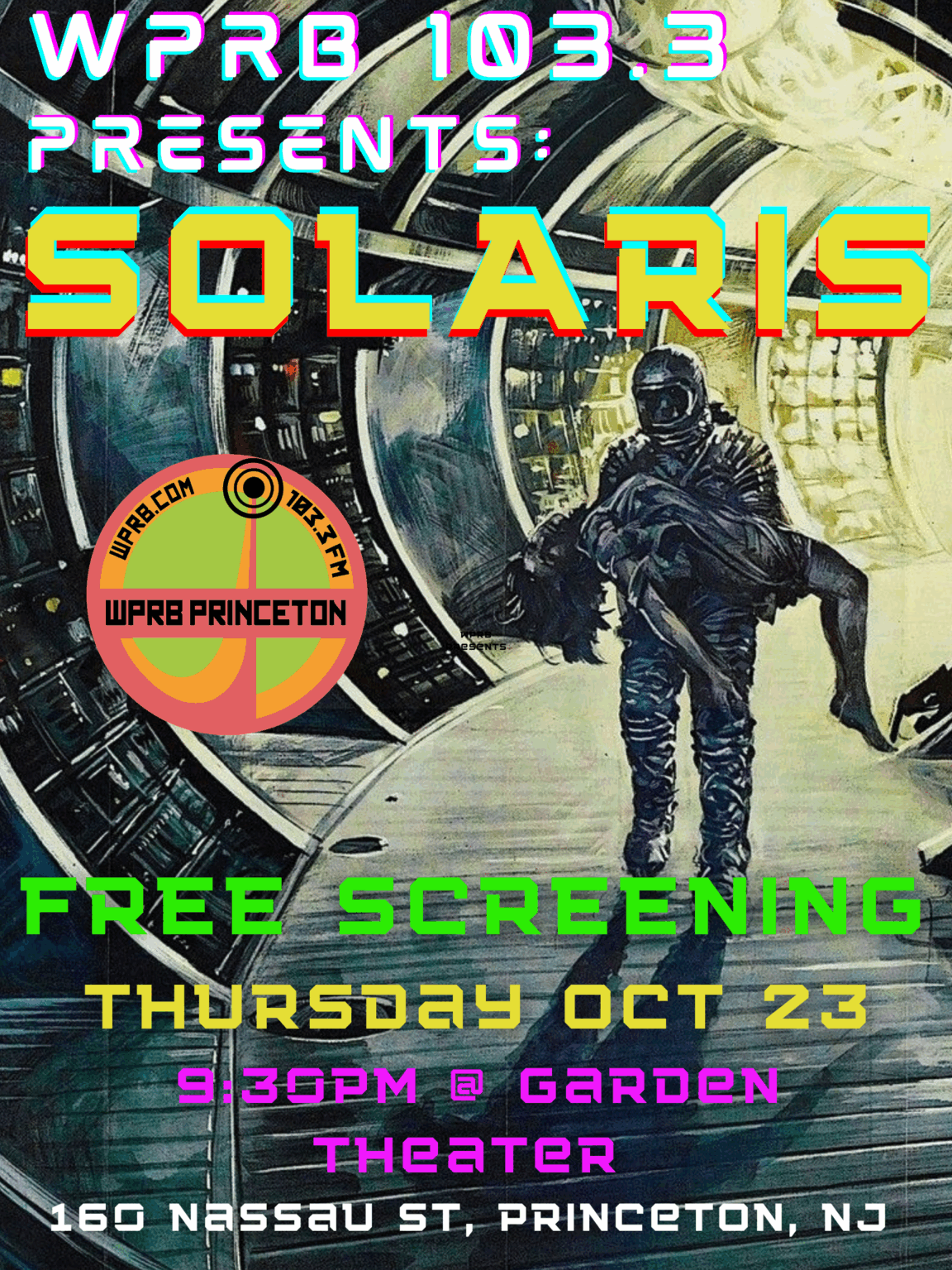 See Solaris with WPRB for FREE on 10/23! – WPRB 103.3 FM – Princeton, NJ